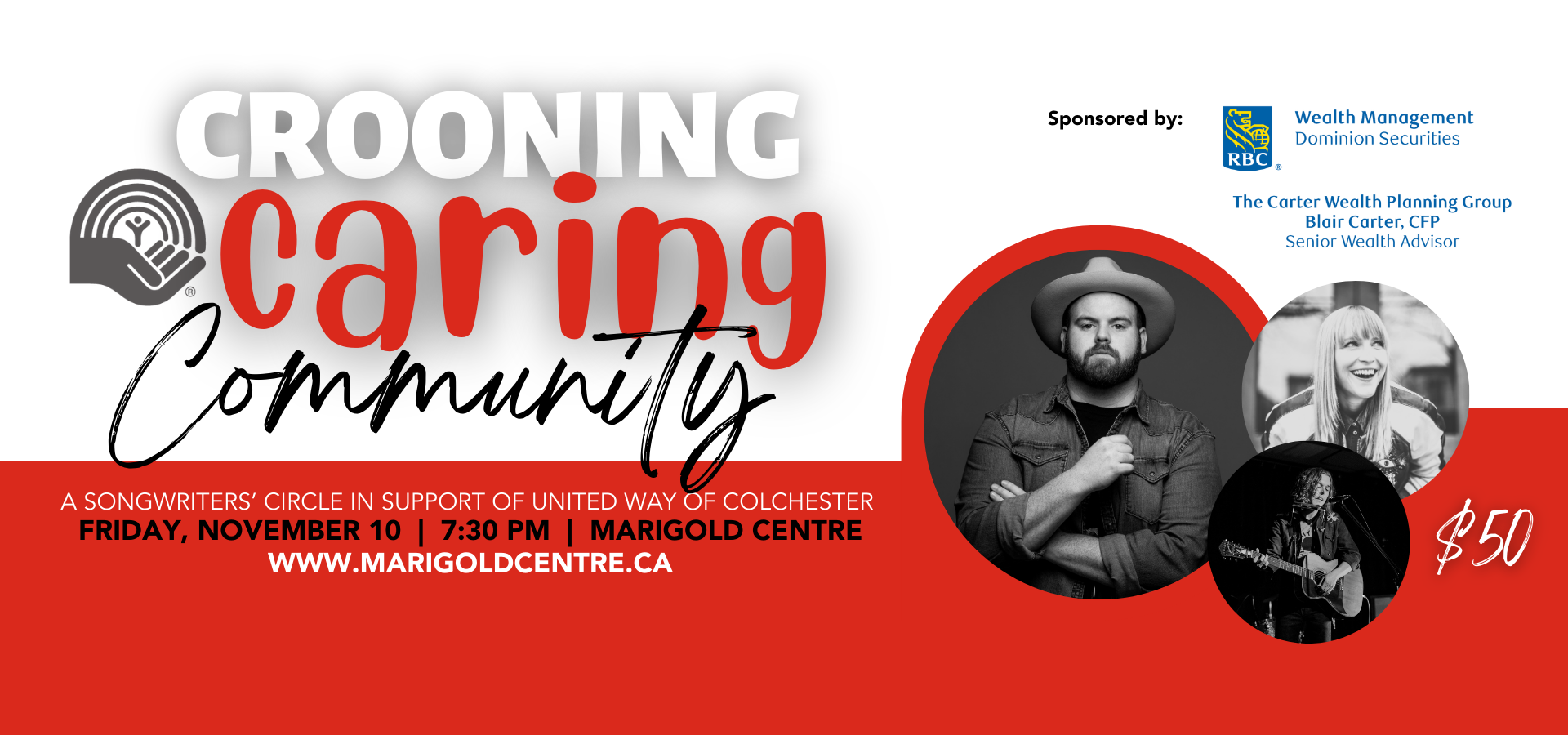 Crooning Caring Community – United Way Colchester County